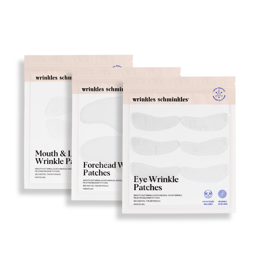 Reusable Silicone Patches for line & wrinkle refinement – Wrinkles ...